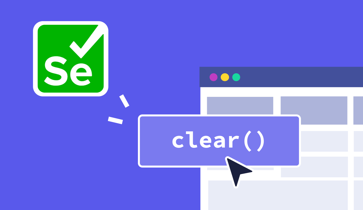 How to use the clear() Method in Selenium WebDriver With Python?